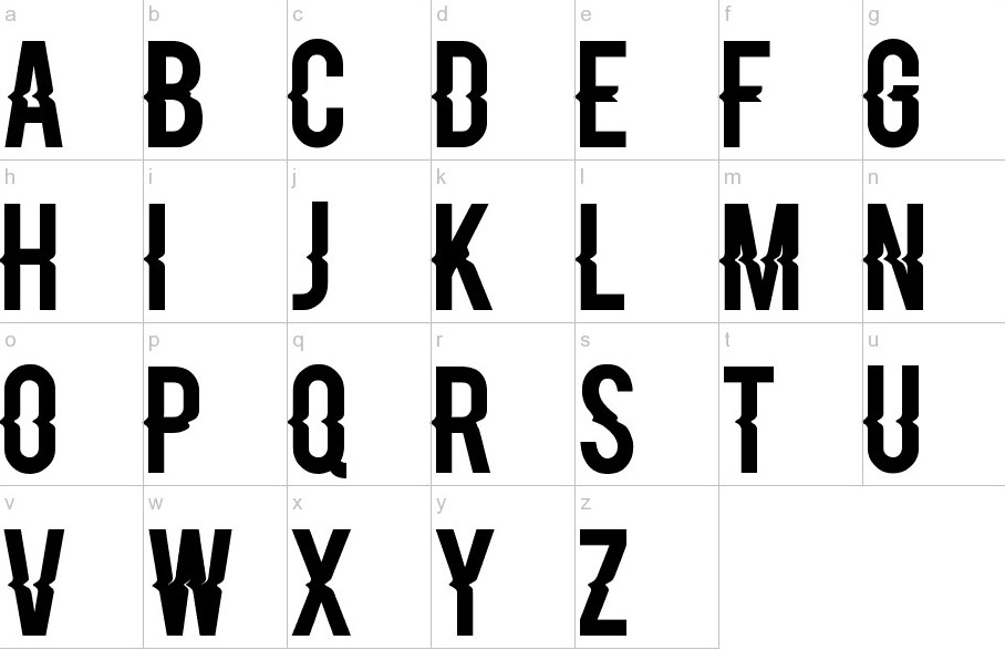 Blacklisted Font Free Download