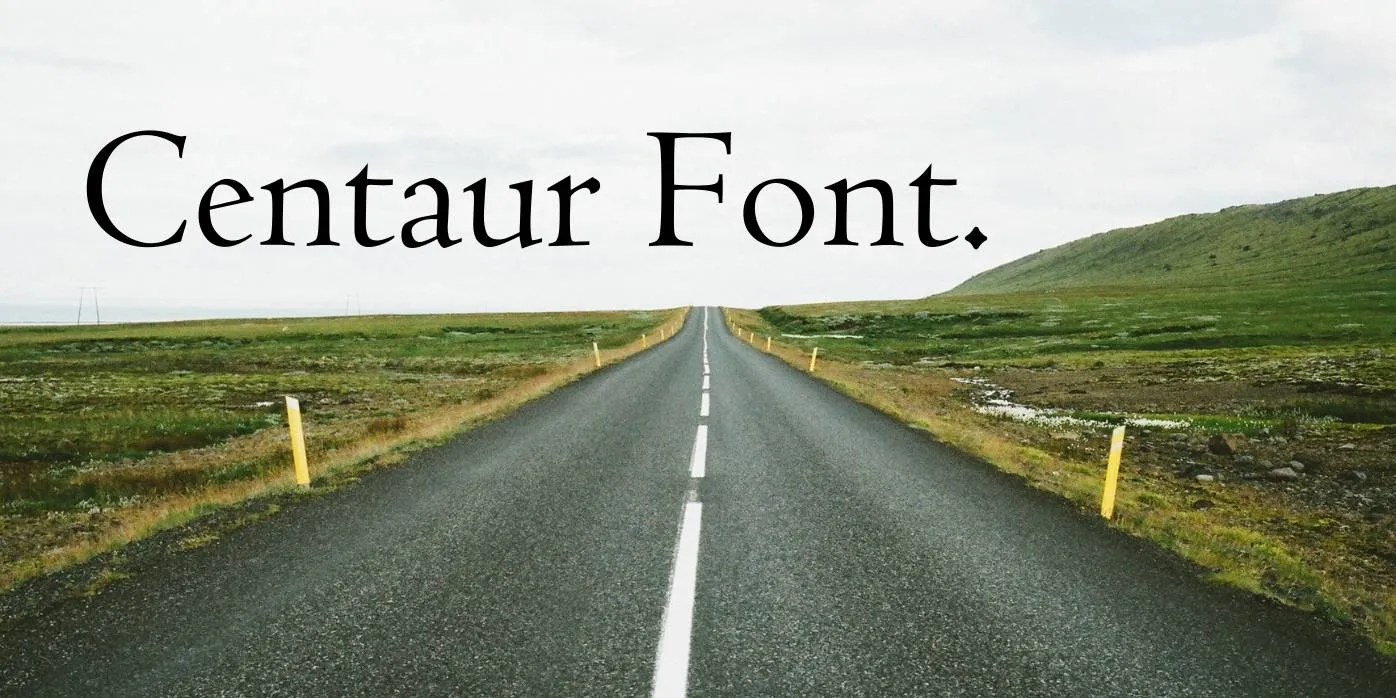 Centaur Font Free Download