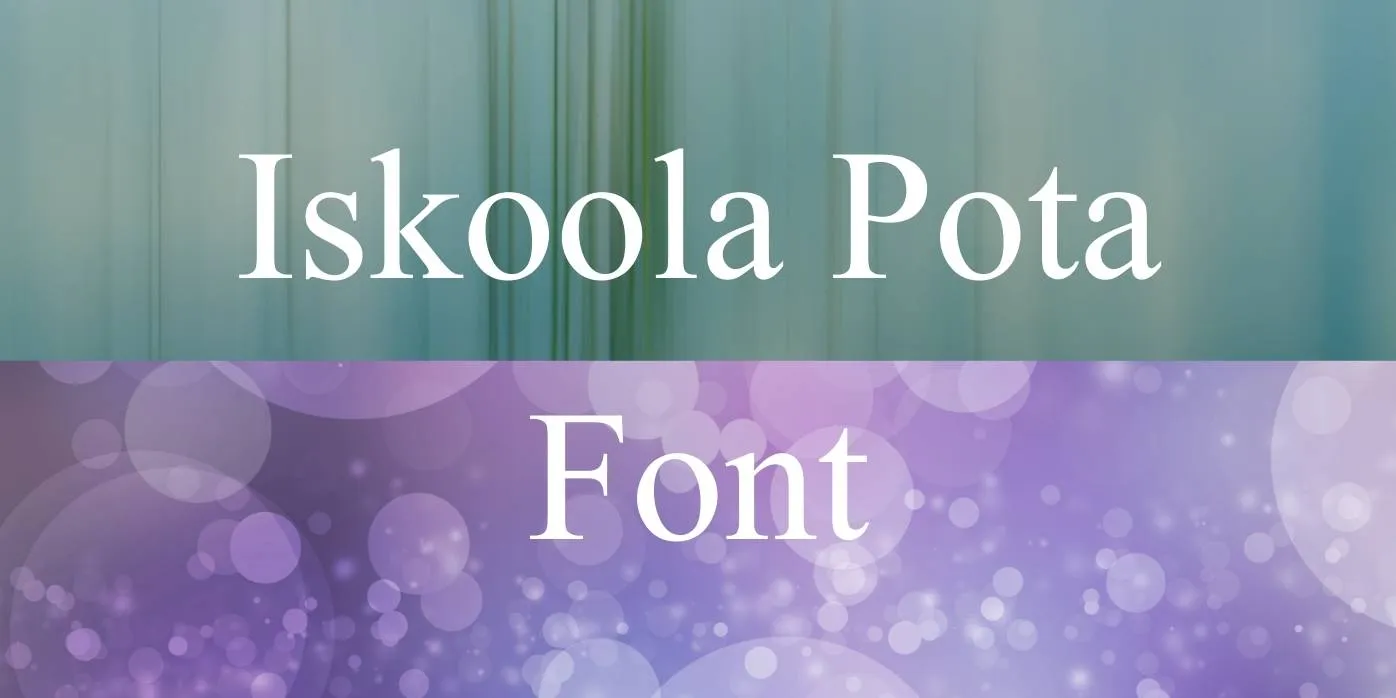 Iskoola Pota Sinhala Font Free Download
