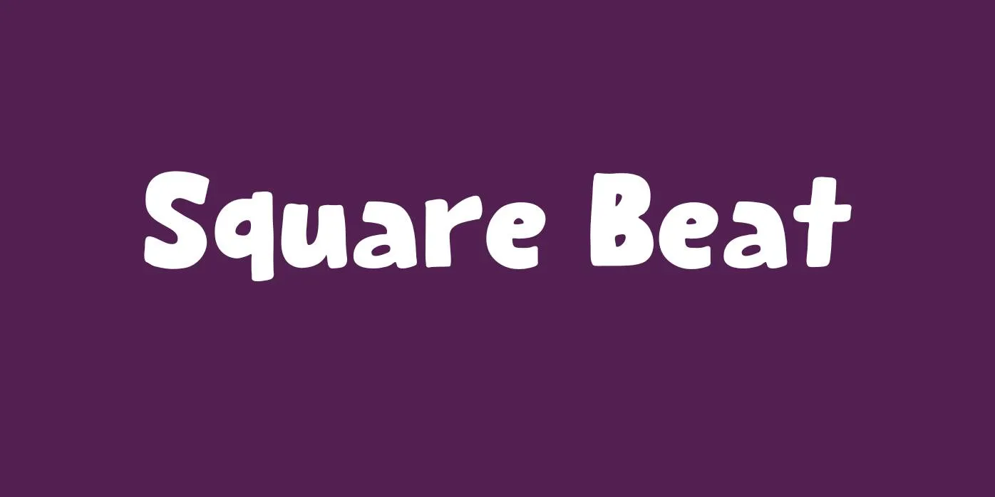 Square Beat Font Free Download